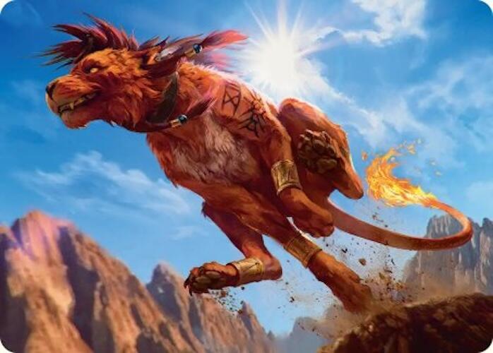 Red XIII, Proud Warrior // Red XIII, Proud Warrior (Final Fantasy Art ...